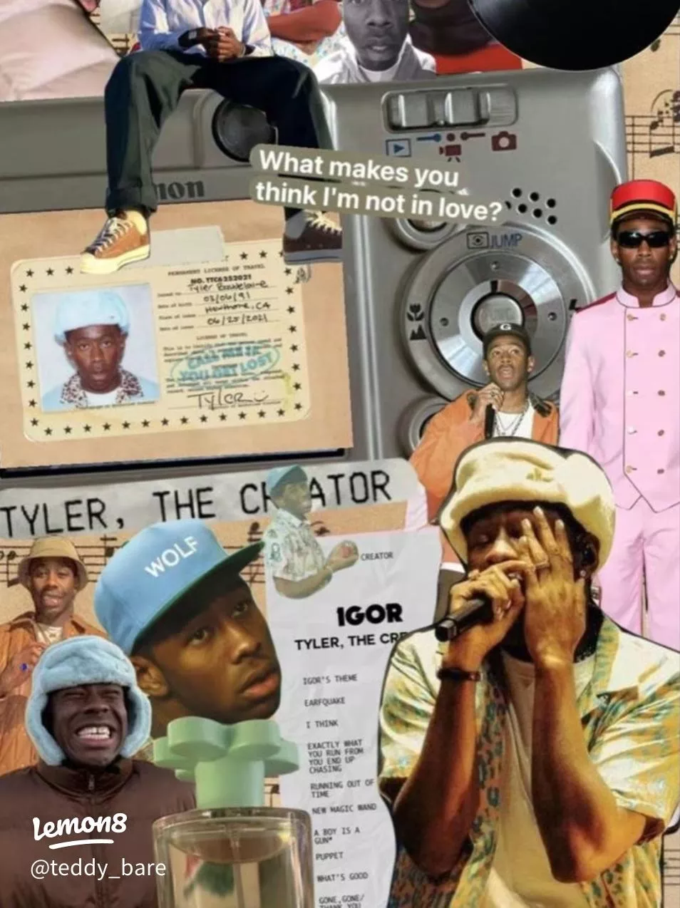 Tyler, The Creator Collage Wallpapers - Wallpaper Cave