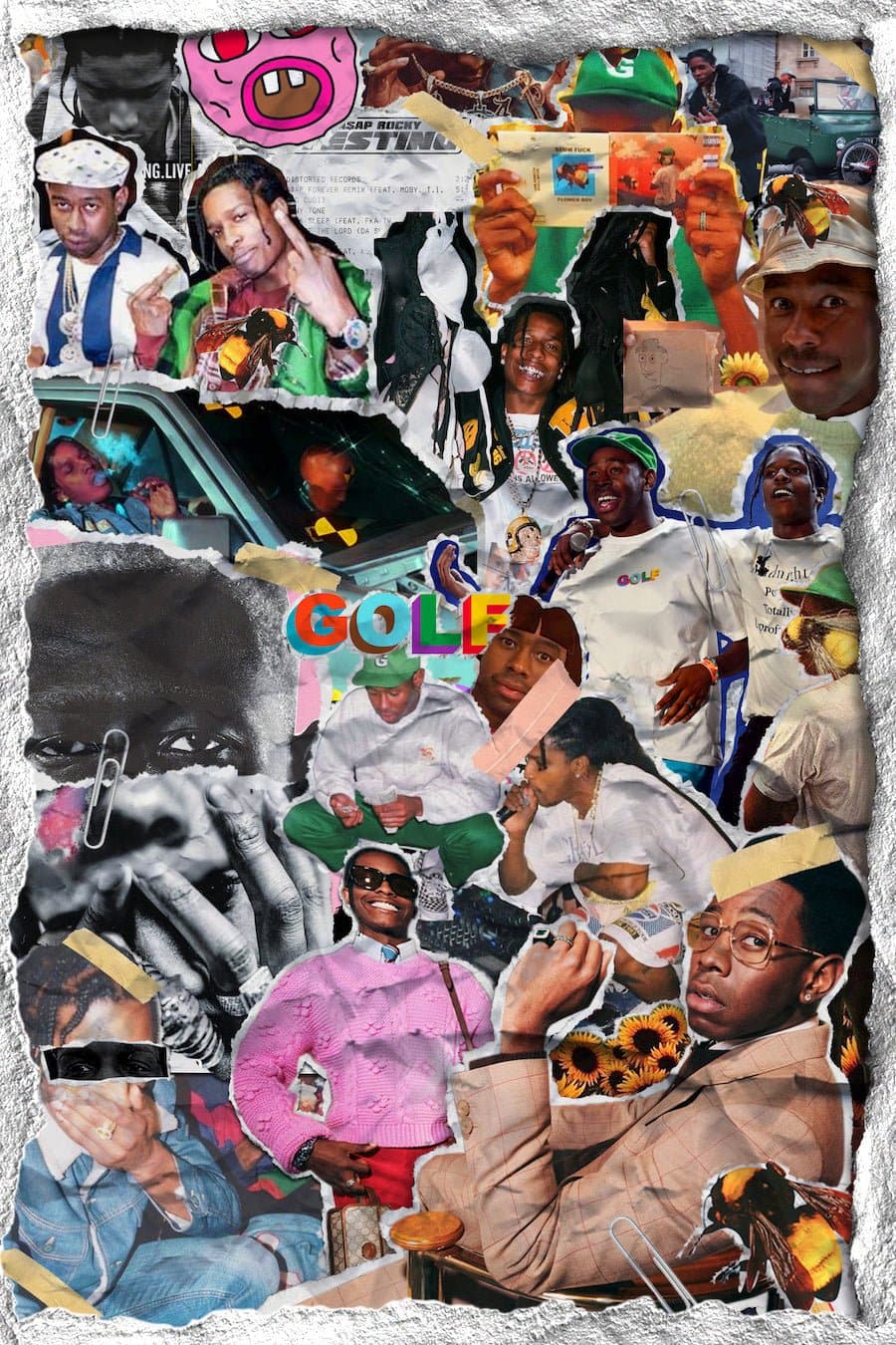 Tyler, The Creator Collage Wallpapers - Wallpaper Cave