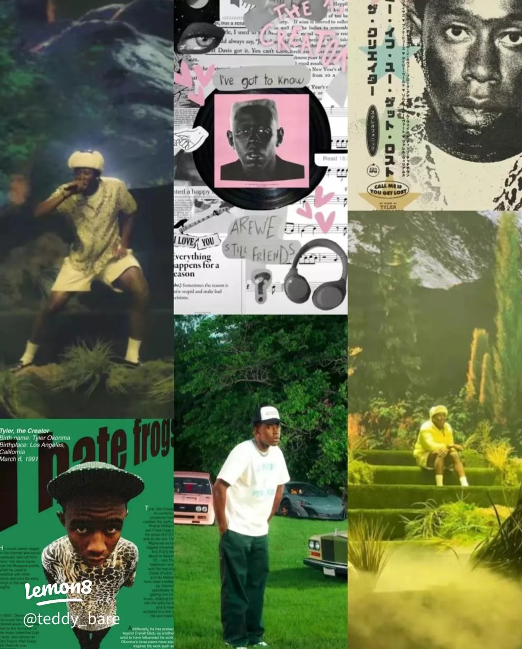 Tyler, The Creator Collage Wallpapers - Wallpaper Cave