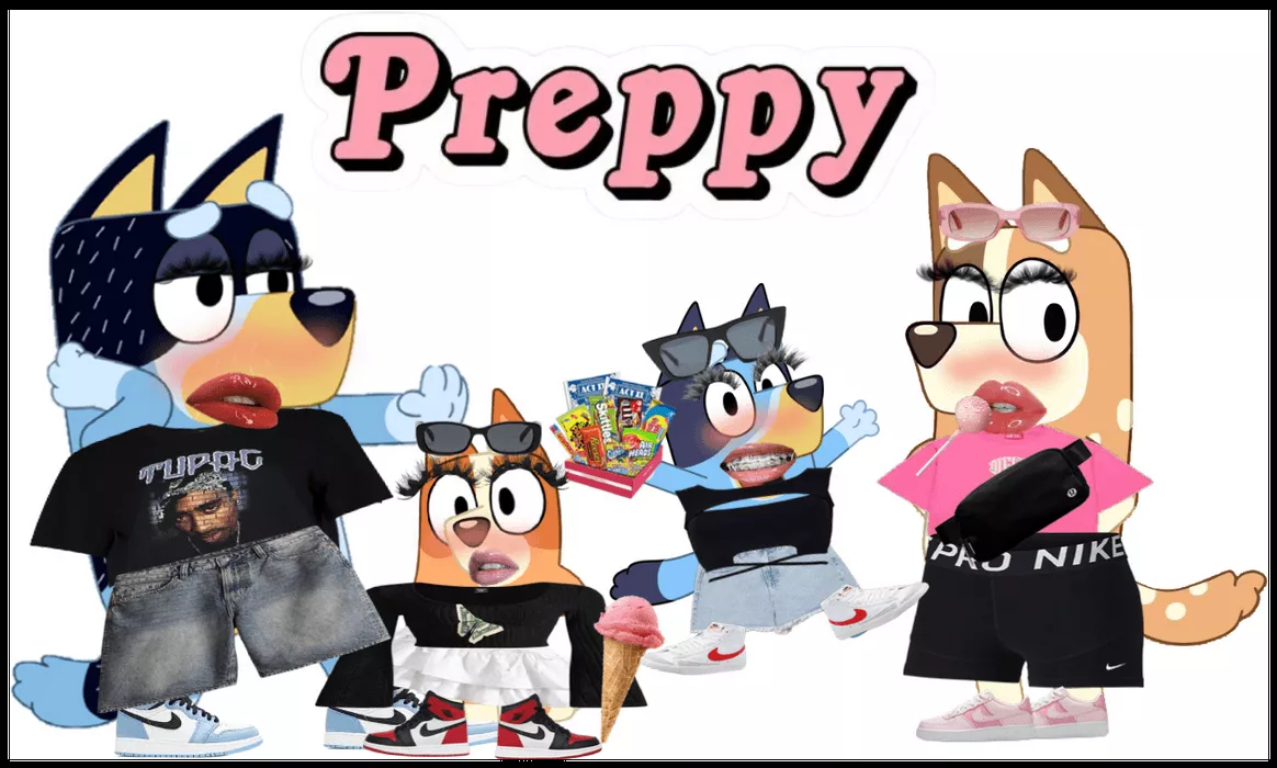 Preppy Bluey Wallpapers - Wallpaper Cave