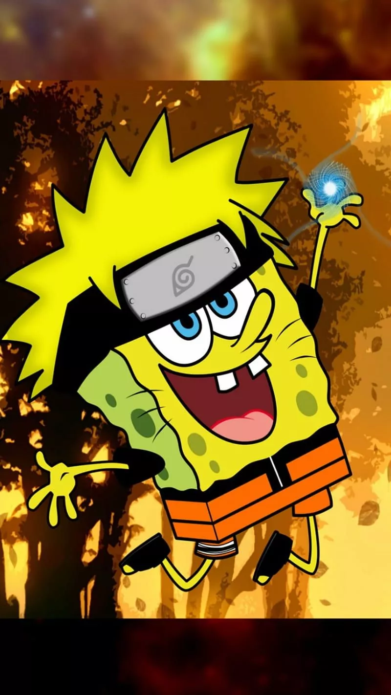 Spongebob Naruto Wallpapers - Wallpaper Cave
