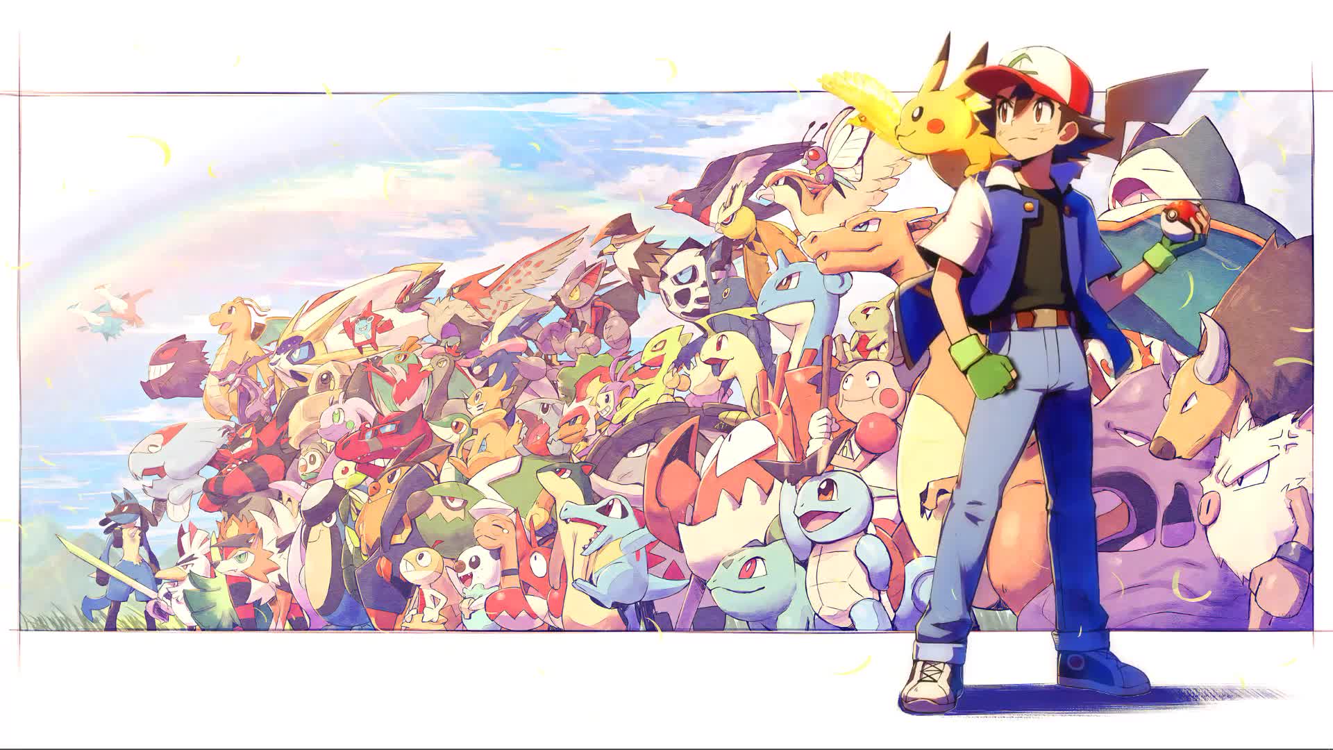 Pokémon With Ash Wallpapers - Wallpaper Cave