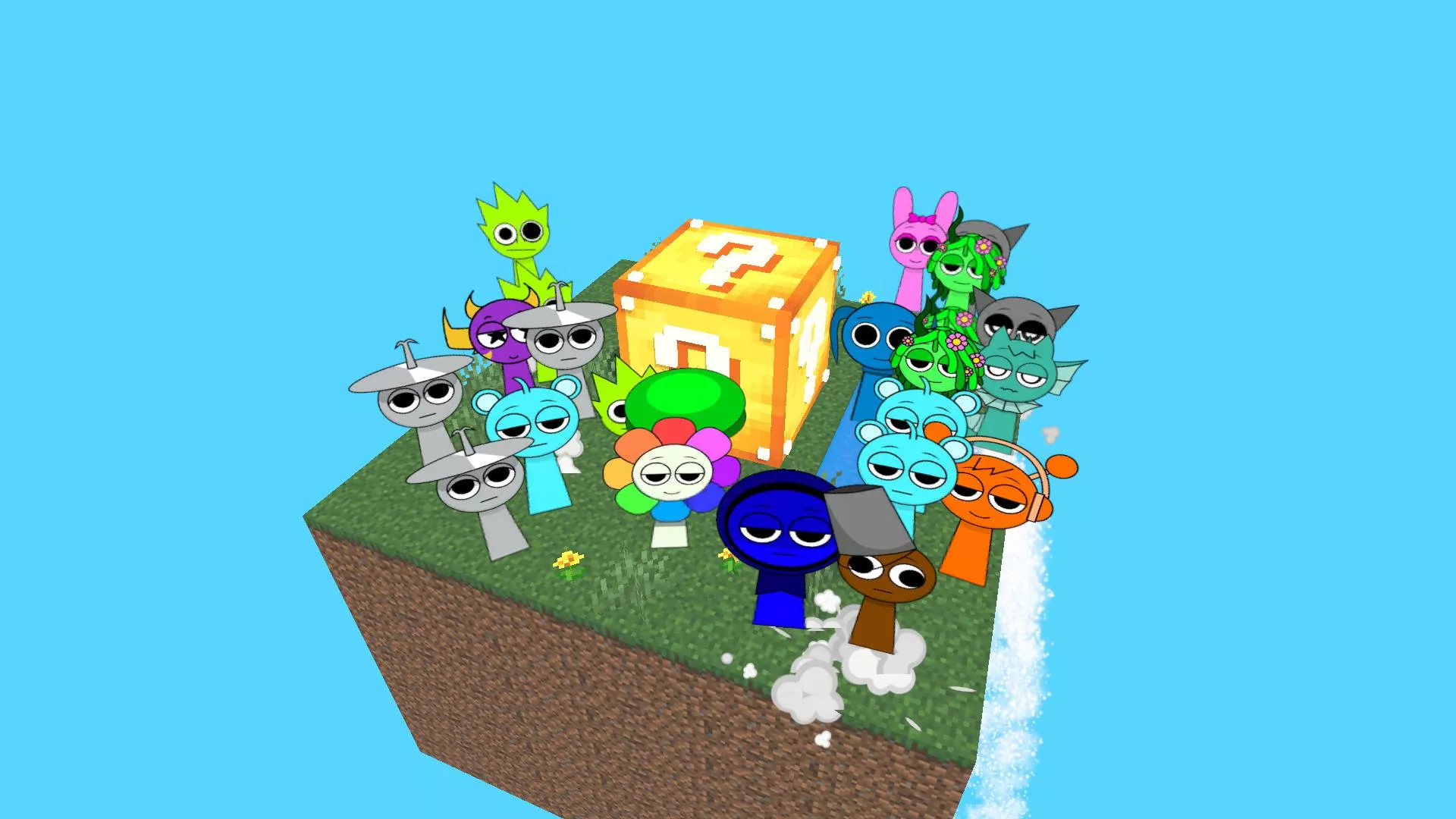 Minecraft Sprunki Wallpapers - Wallpaper Cave