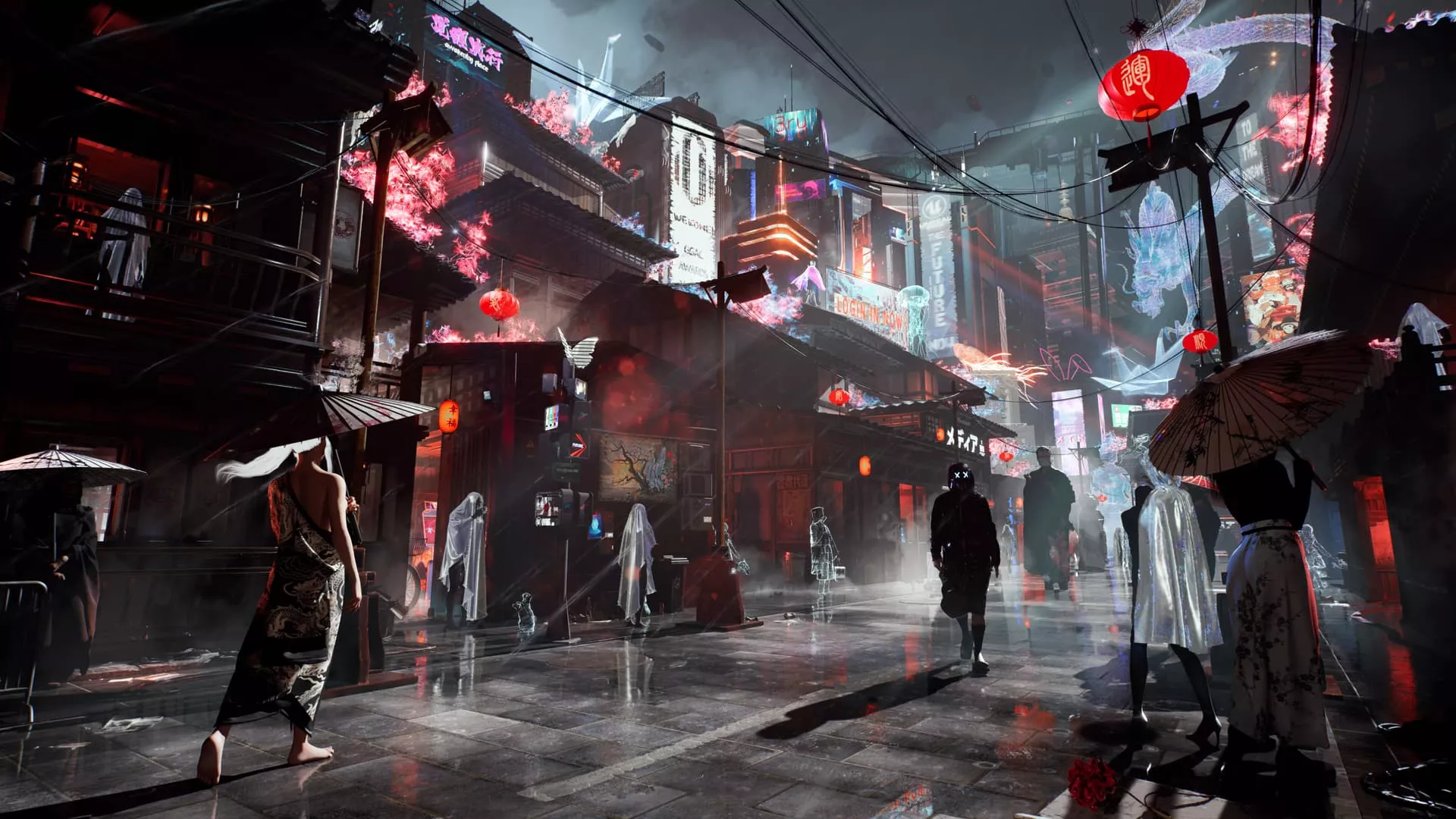 Japan Cyber Wallpapers - Wallpaper Cave