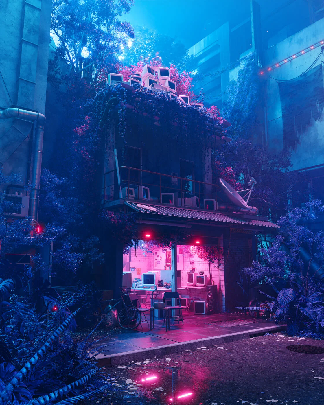 Japan Cyber Wallpapers - Wallpaper Cave