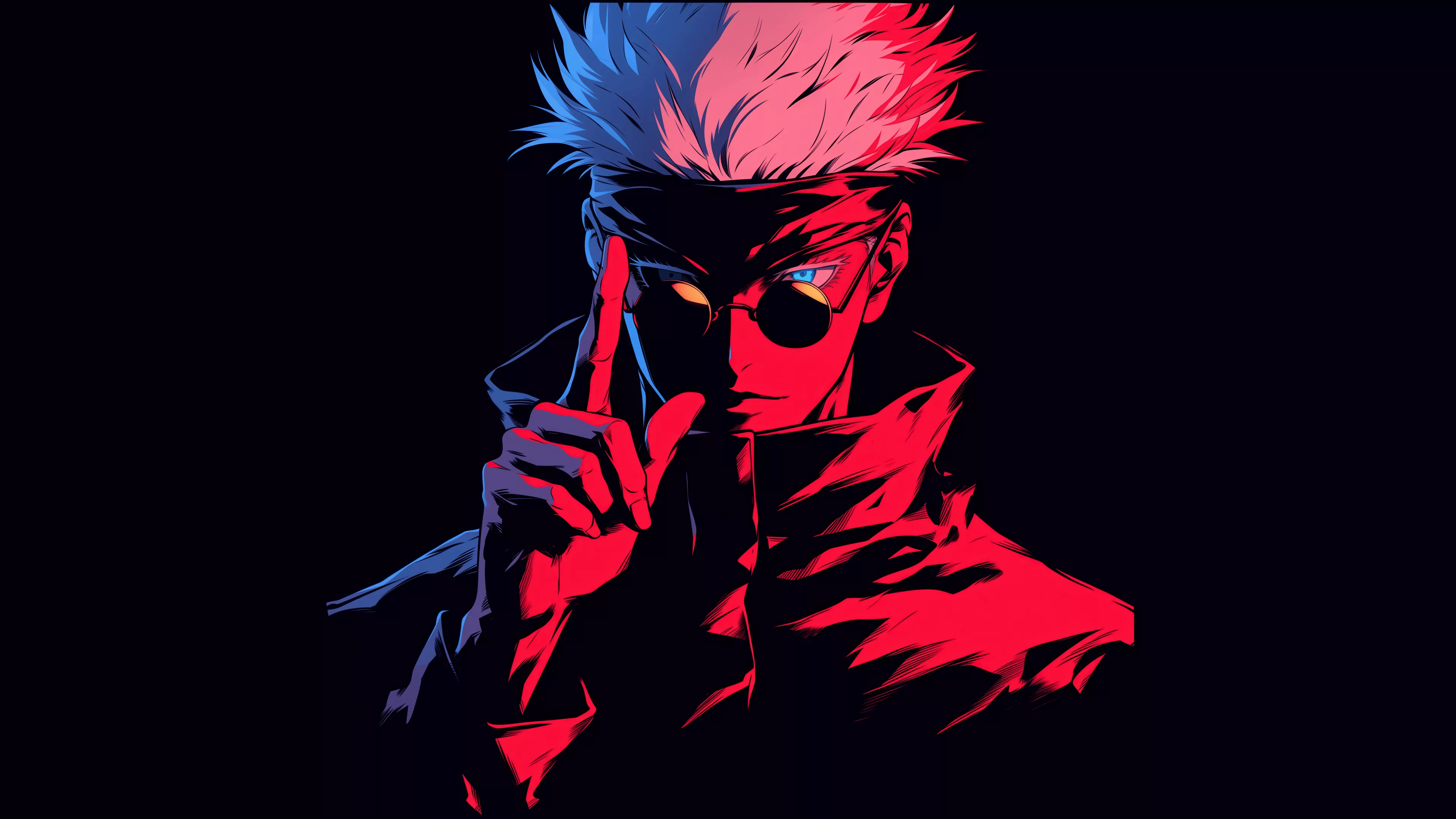 Red Gojo Wallpapers - Wallpaper Cave