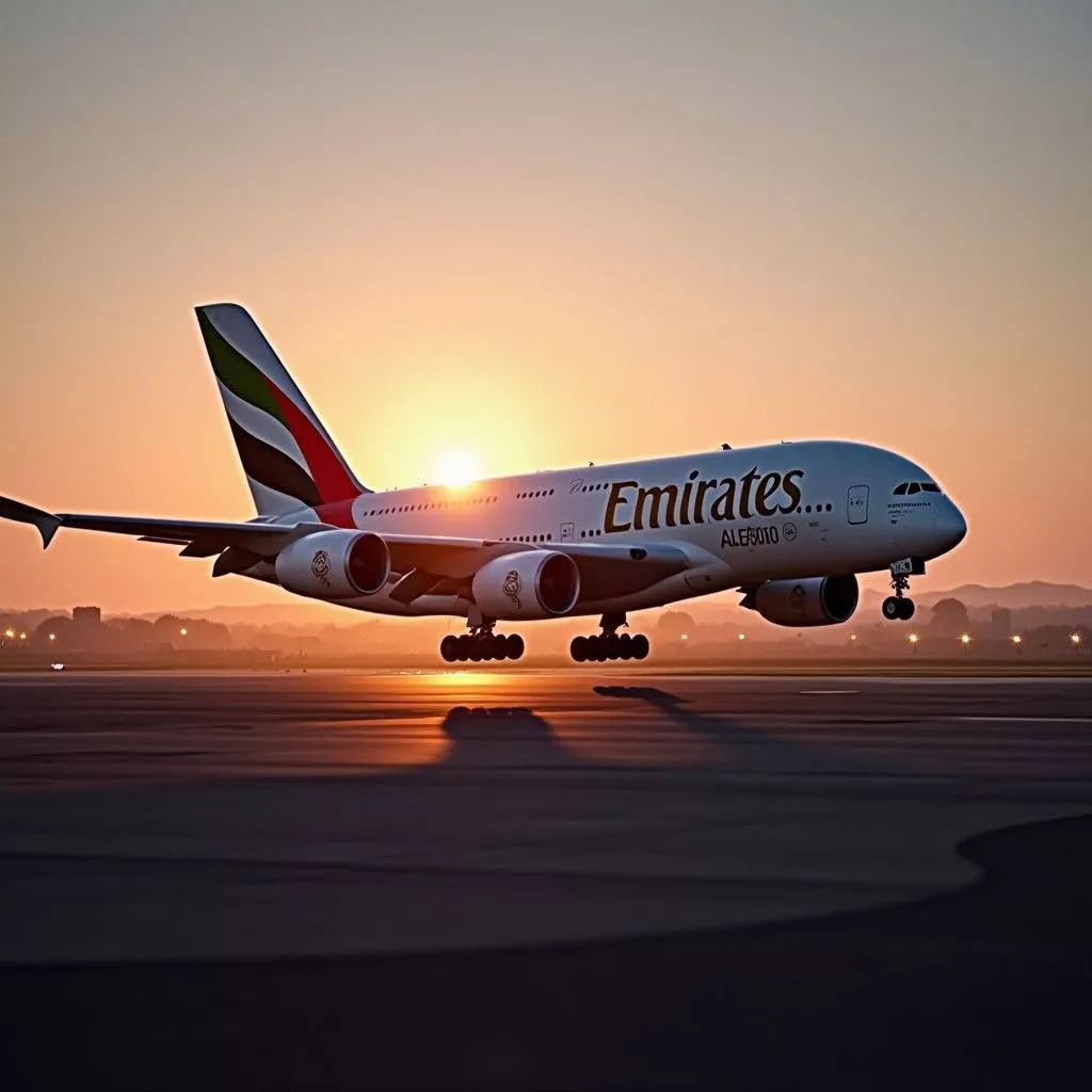 Airbus A380 Sunset Wallpapers - Wallpaper Cave
