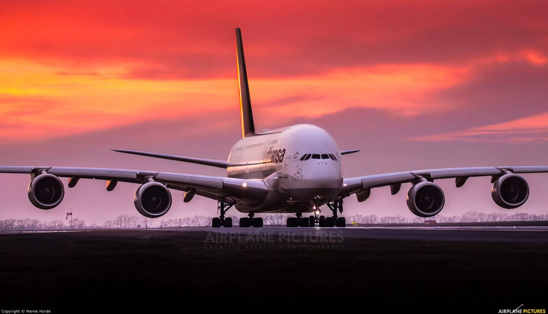 Airbus A380 Sunset Wallpapers - Wallpaper Cave