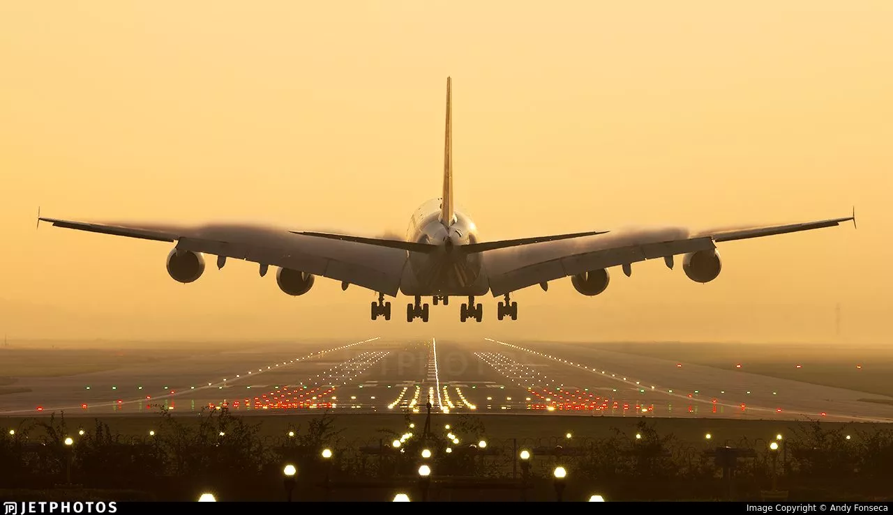 Airbus A380 Sunset Wallpapers - Wallpaper Cave