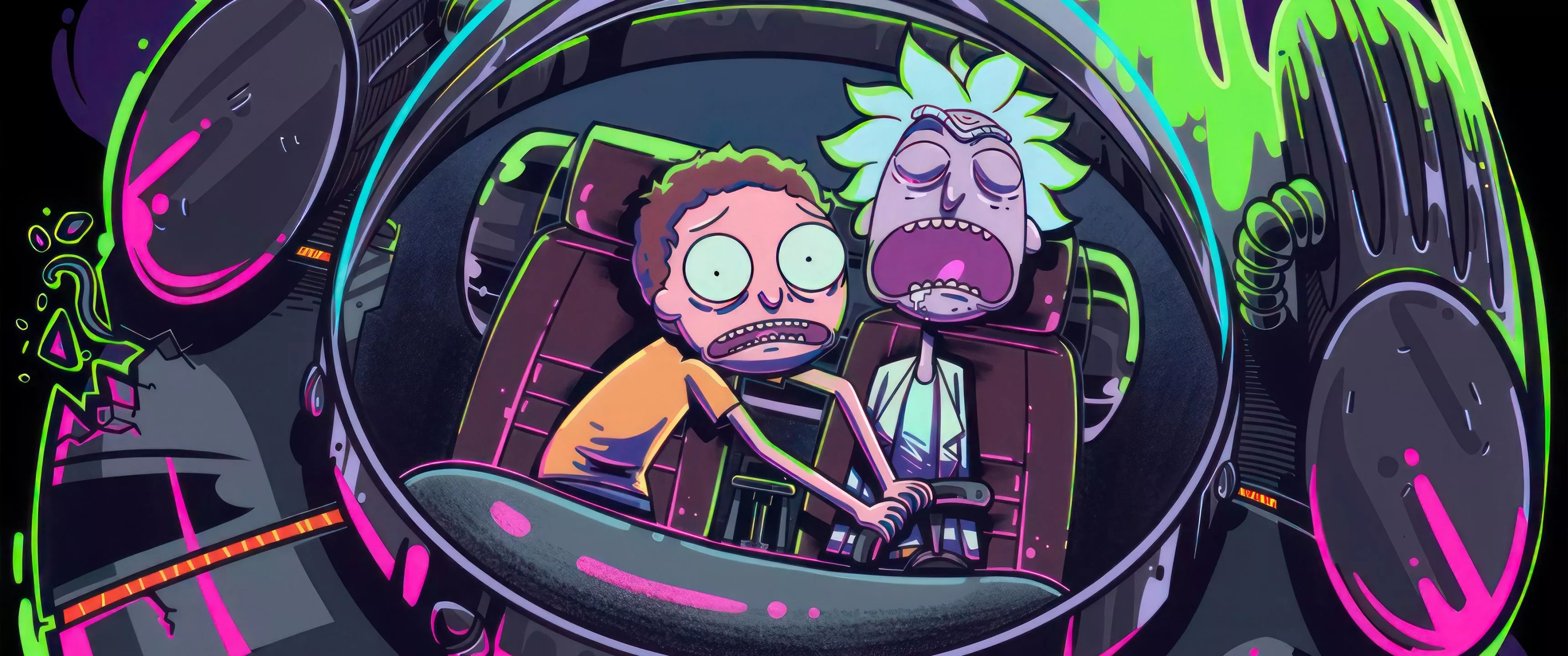 Trippy Rick And Morty Computer Wallpapers - Wallpaper Cave