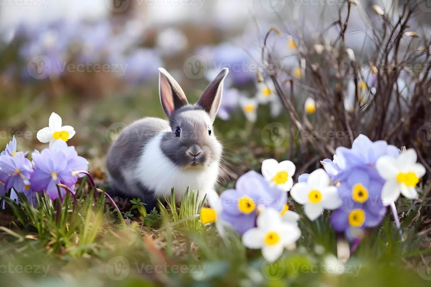 Flower Bunny Spring Wallpapers - Wallpaper Cave