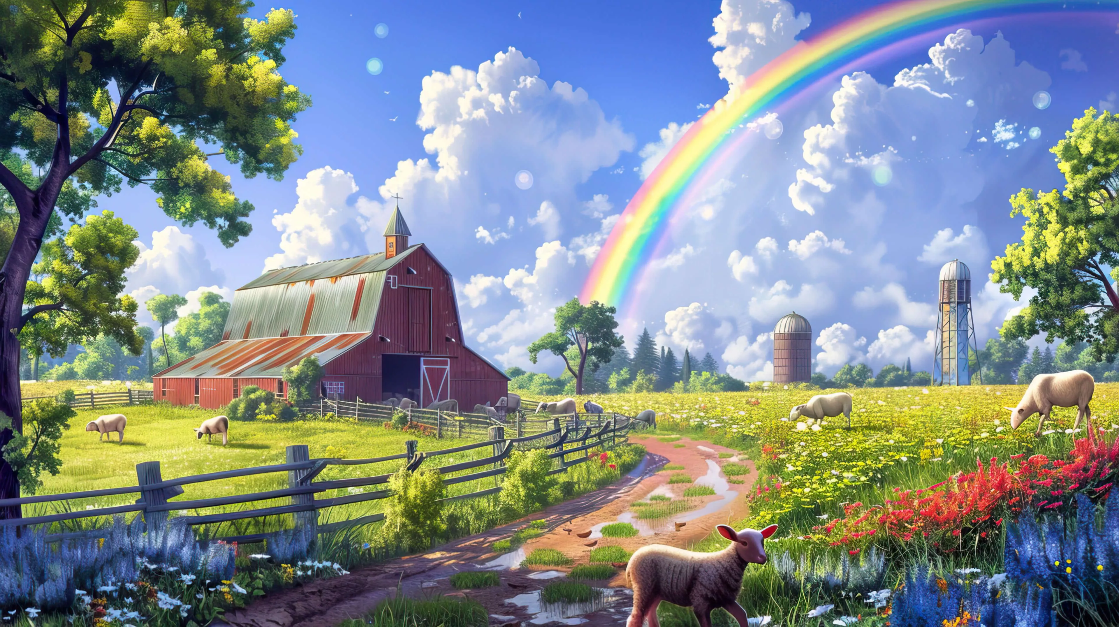 4k Spring Farm Wallpapers - Wallpaper Cave