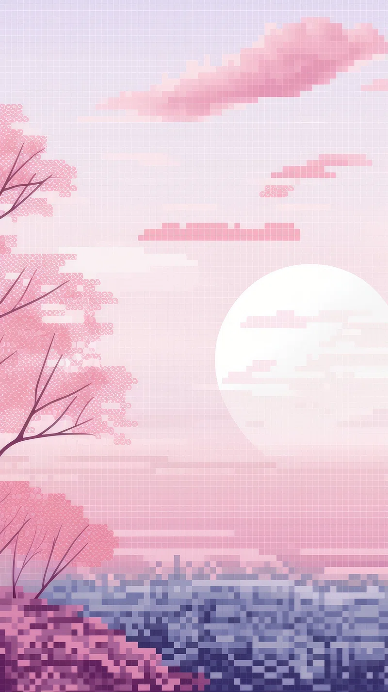 Spring Pixel Art Phone Wallpapers - Wallpaper Cave