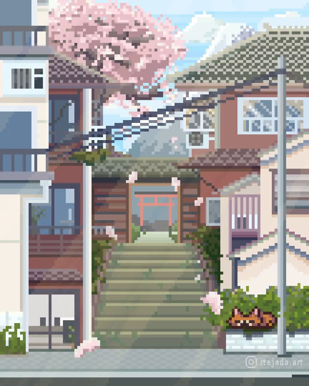 Spring Pixel Art Phone Wallpapers - Wallpaper Cave