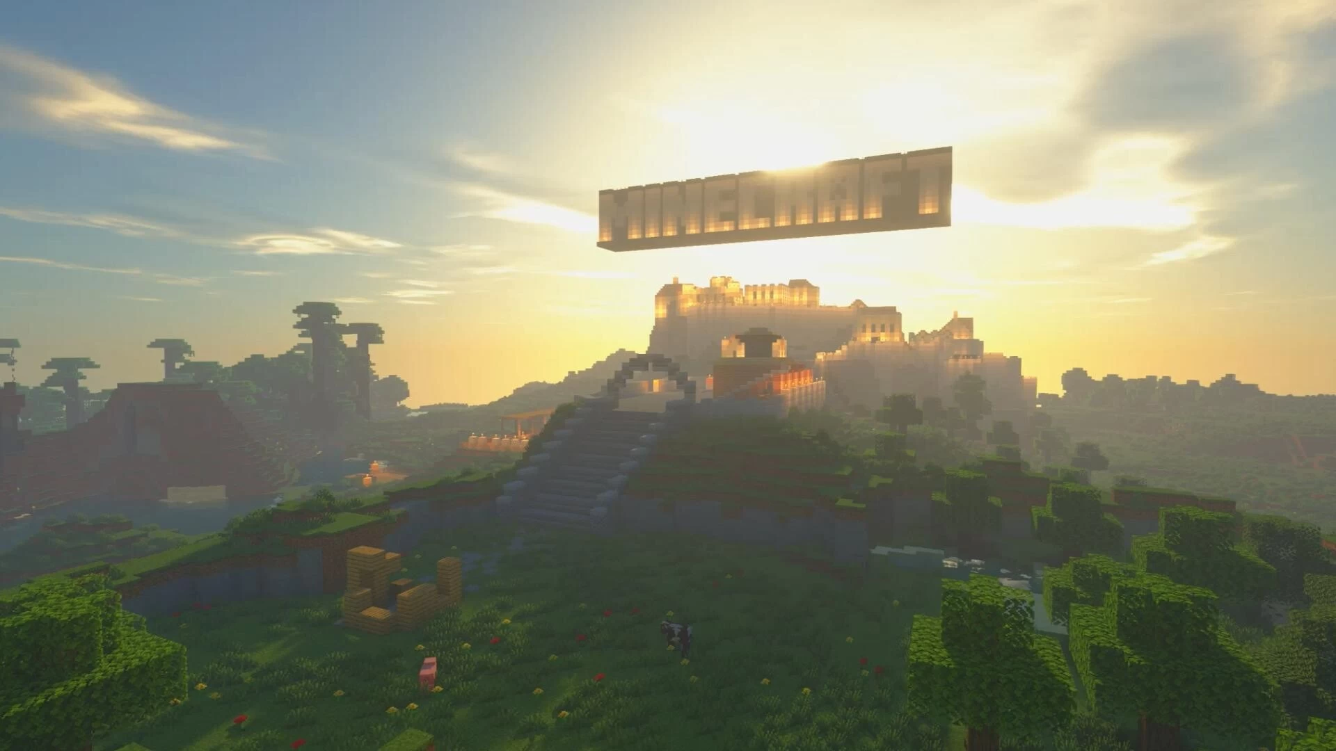 Minecraft Sunrise Wallpapers - Wallpaper Cave