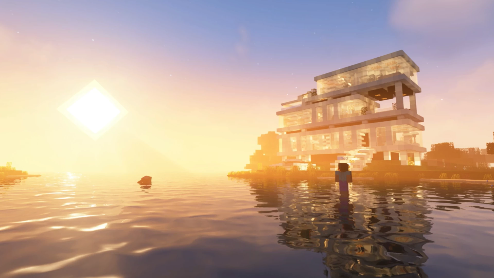 Minecraft Sunrise Wallpapers - Wallpaper Cave