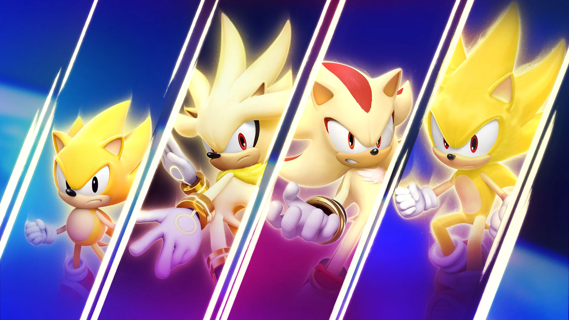 Super Sonic Vs Super Shadow Wallpapers - Wallpaper Cave