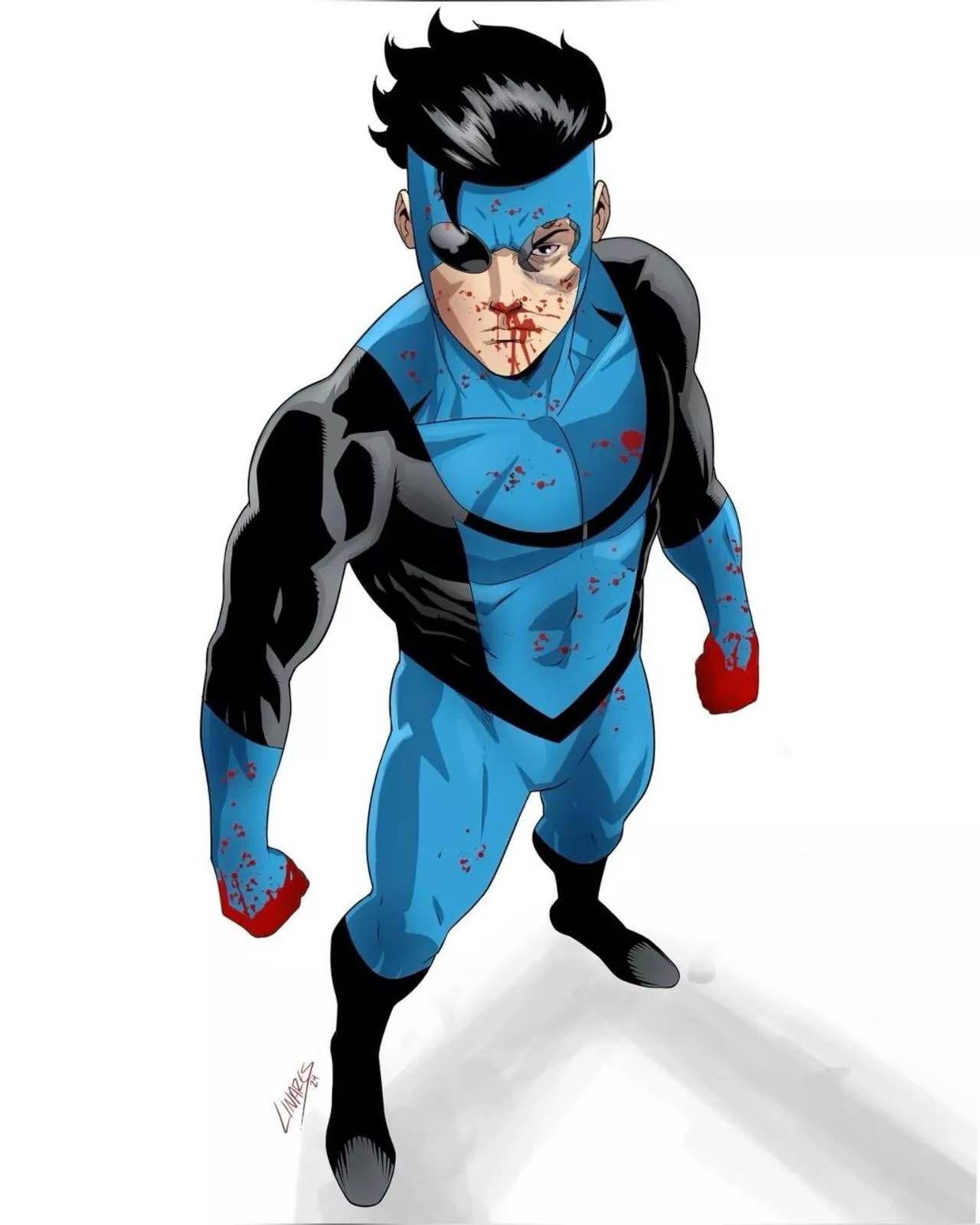 Invincible Blue Suit Wallpapers - Wallpaper Cave