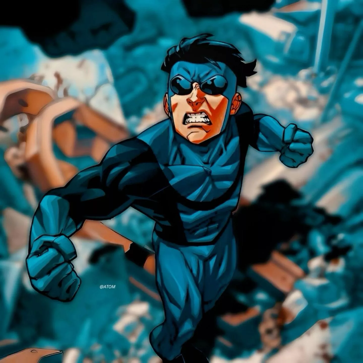 Mark Grayson Blue Suit Wallpapers - Wallpaper Cave