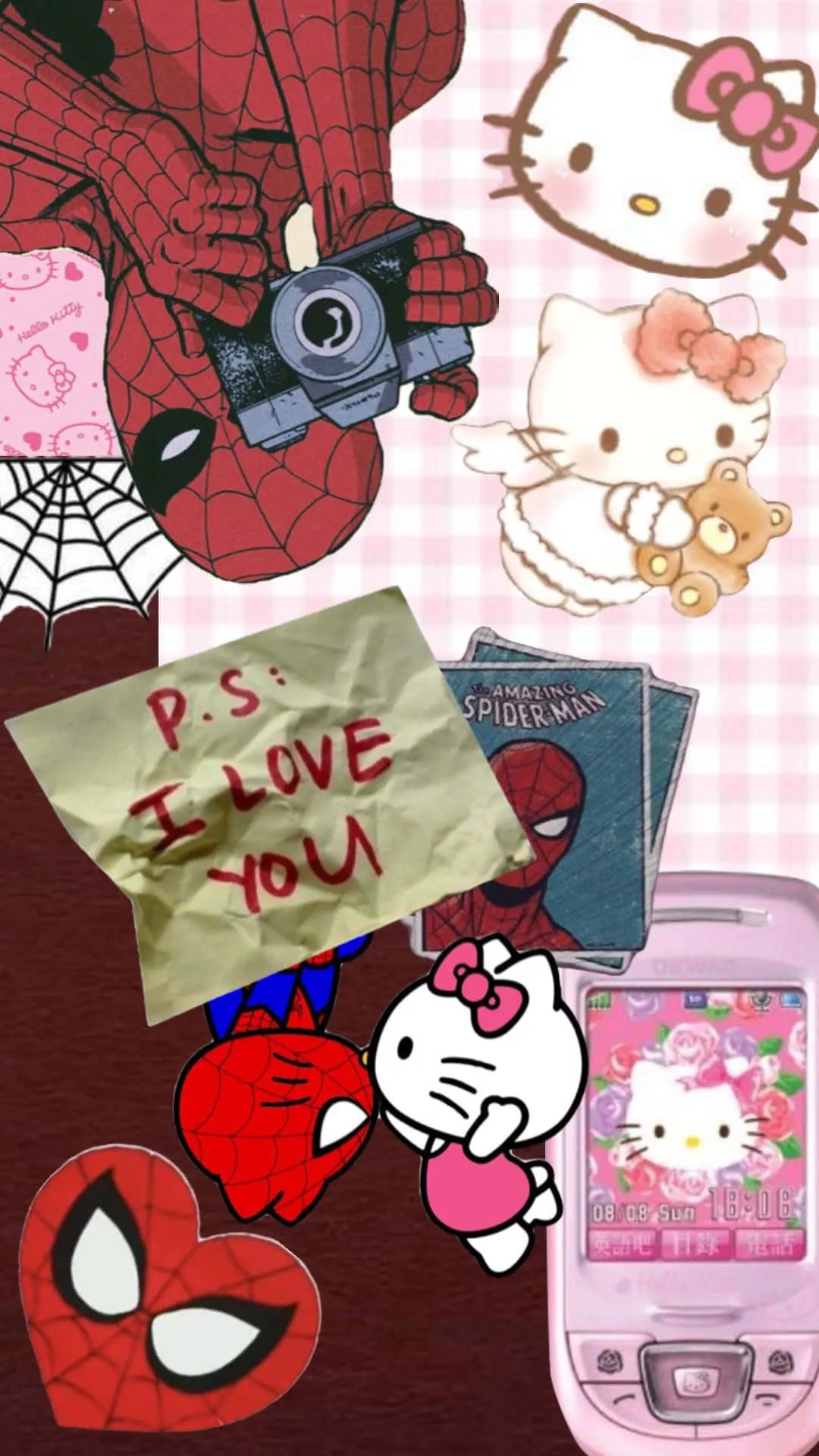 Cute Spider-Man Pink Wallpapers - Wallpaper Cave