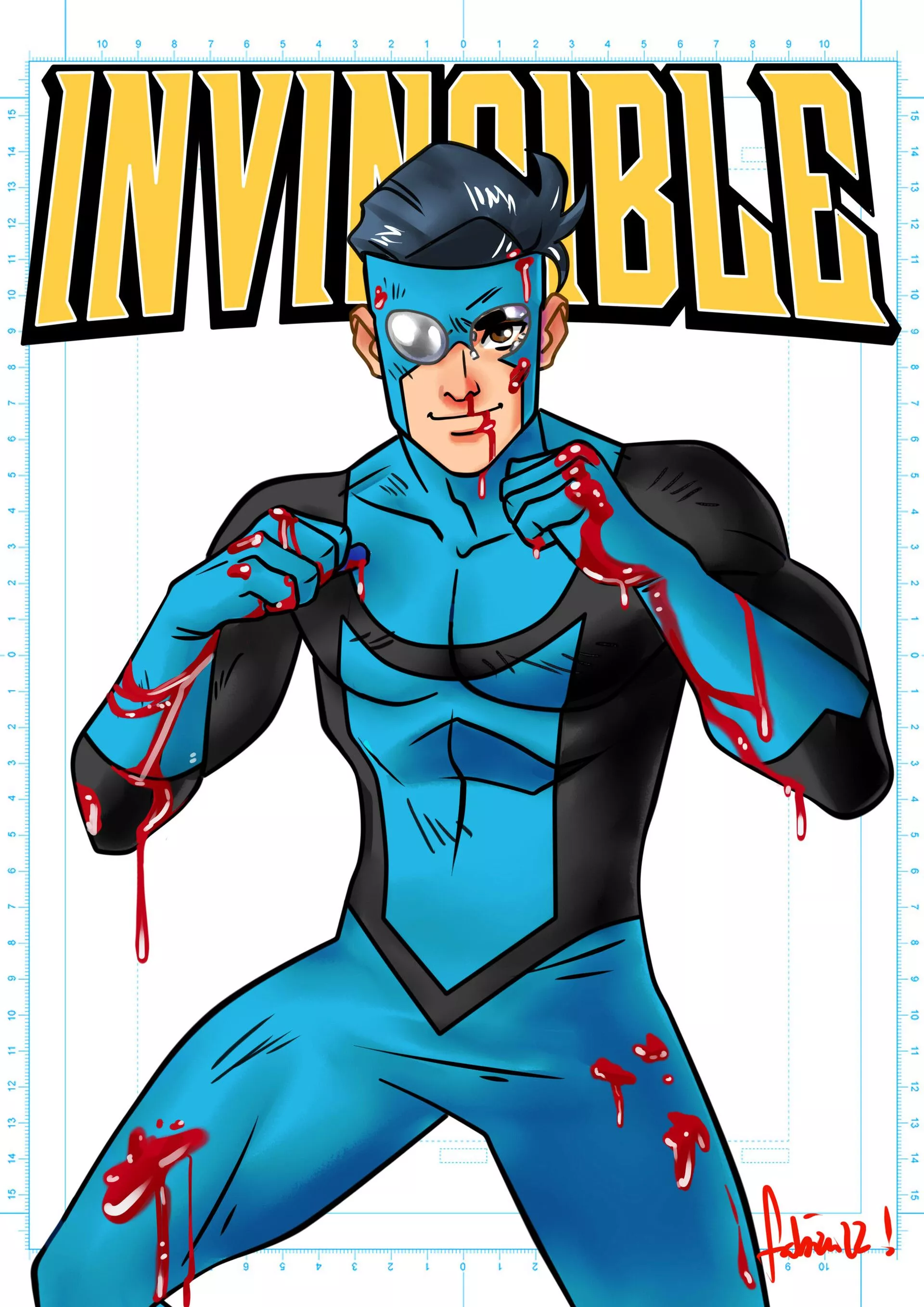 Invincible Blue Suit Wallpapers - Wallpaper Cave