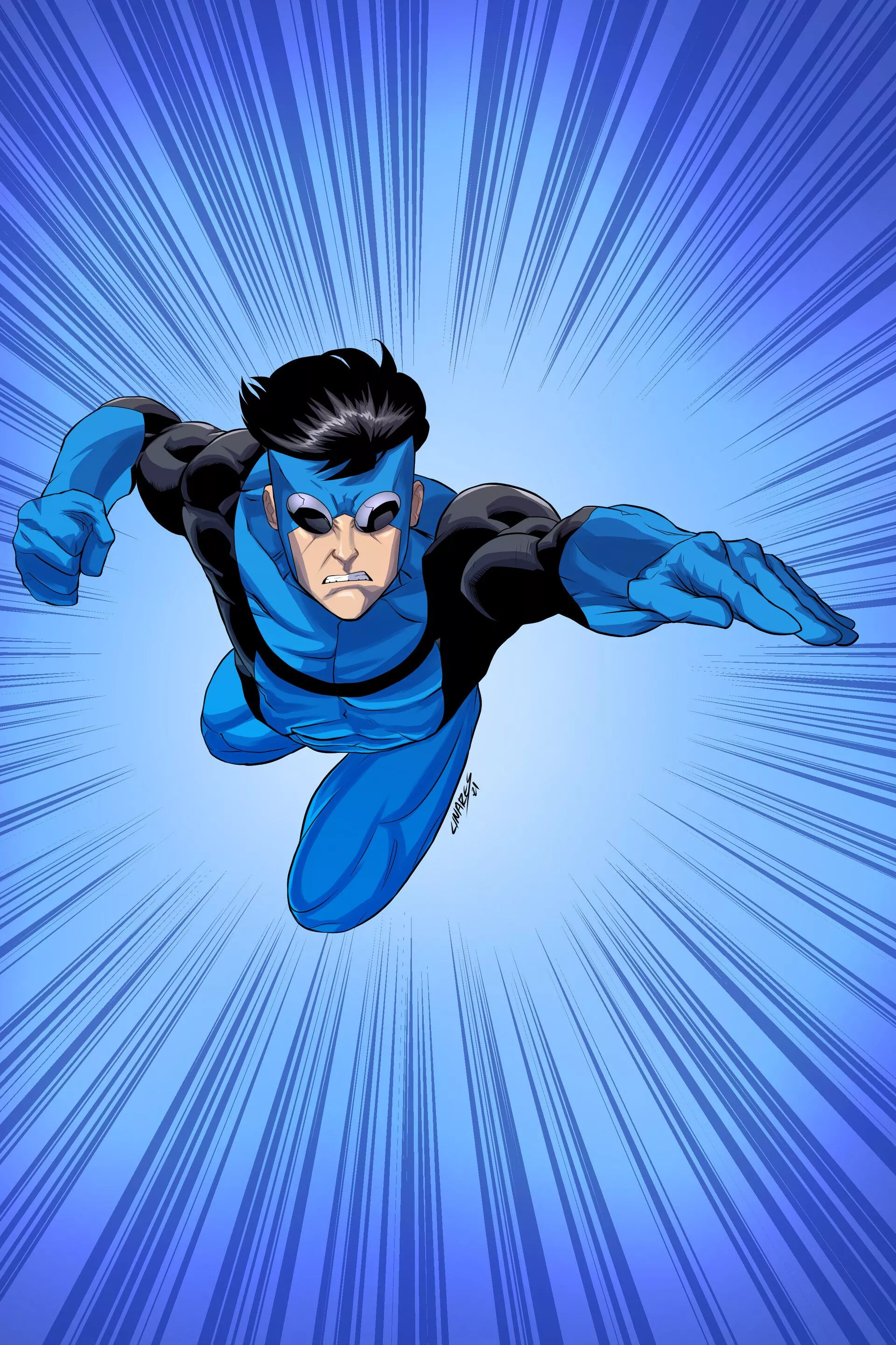 Invincible Blue Suit Wallpapers - Wallpaper Cave