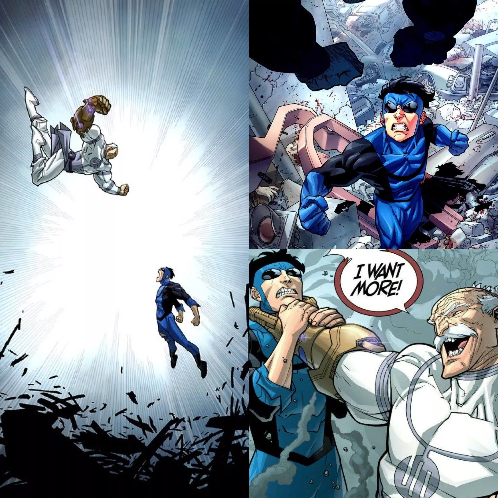 Invincible Blue Suit Wallpapers - Wallpaper Cave