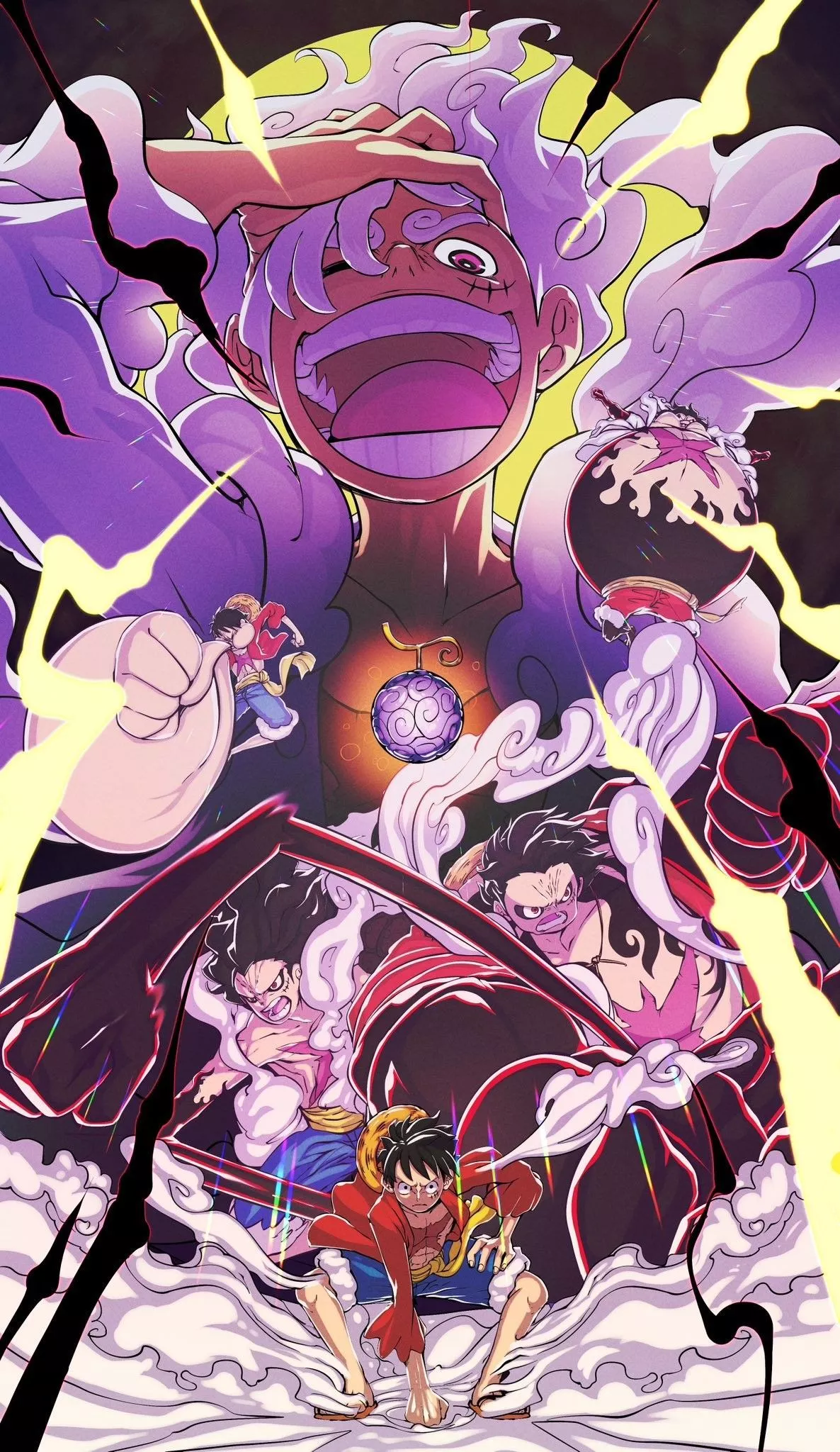 Luffy's Gear 5 Wallpapers - Wallpaper Cave