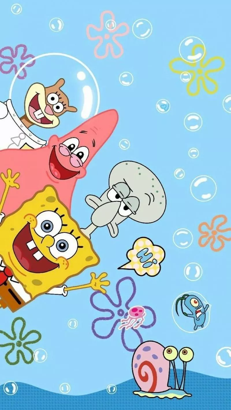 iPhone Spongebob Cool Wallpapers - Wallpaper Cave