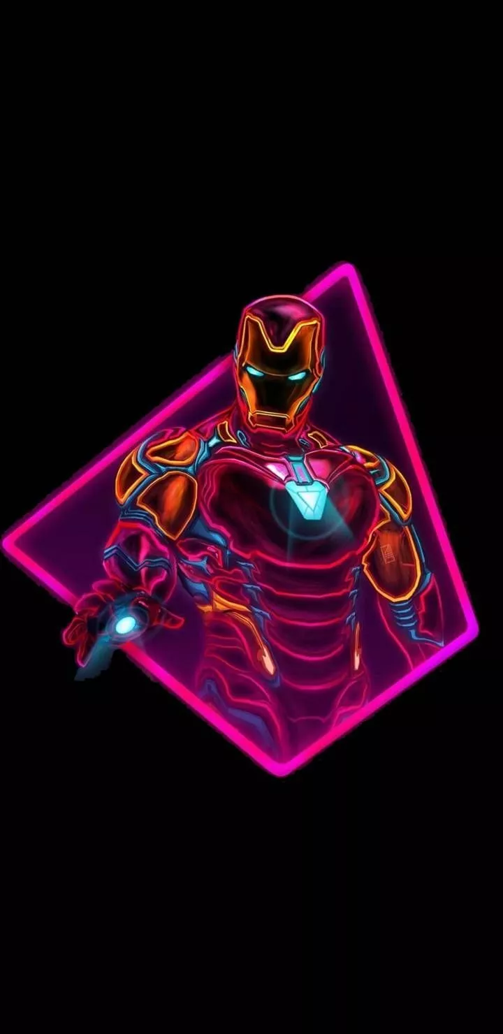 Neon Avengers iPhone Wallpapers - Wallpaper Cave