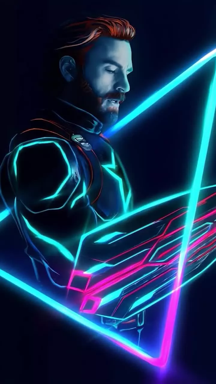 Neon Avengers iPhone Wallpapers - Wallpaper Cave