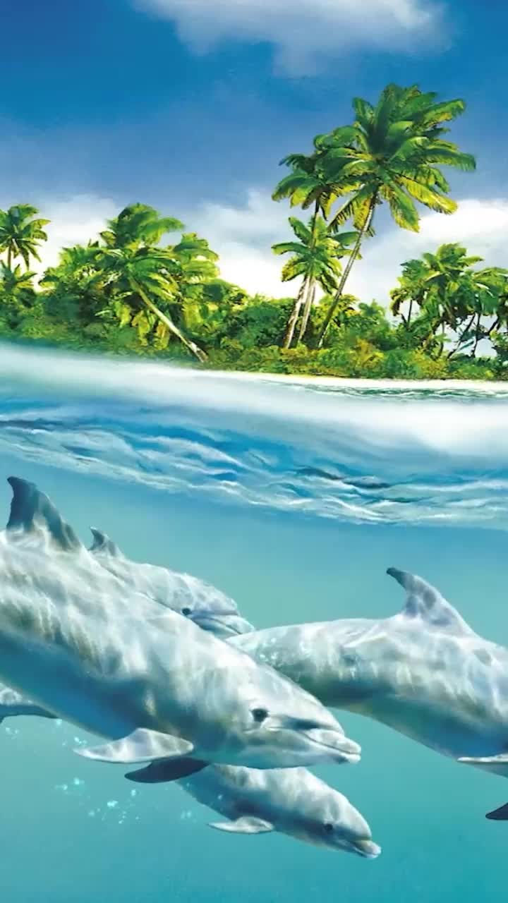 iPhone Dolphin Wallpapers - Wallpaper Cave
