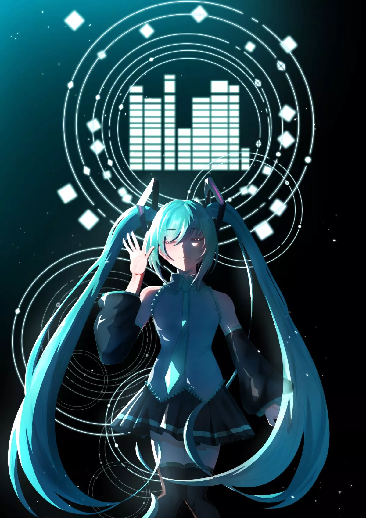iPhone Miku Wallpapers - Wallpaper Cave