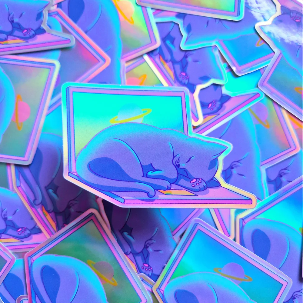 Cat Holographics Wallpapers - Wallpaper Cave
