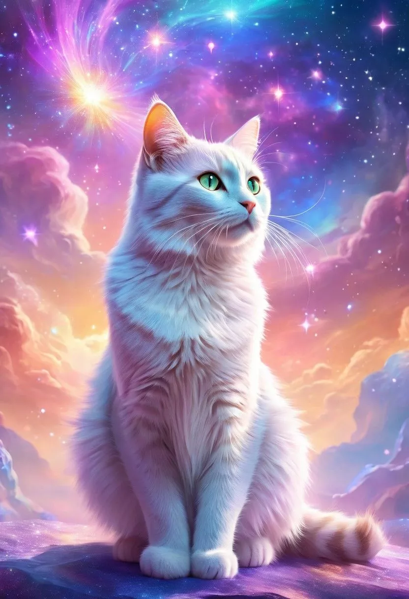 Cat Holographics Wallpapers - Wallpaper Cave