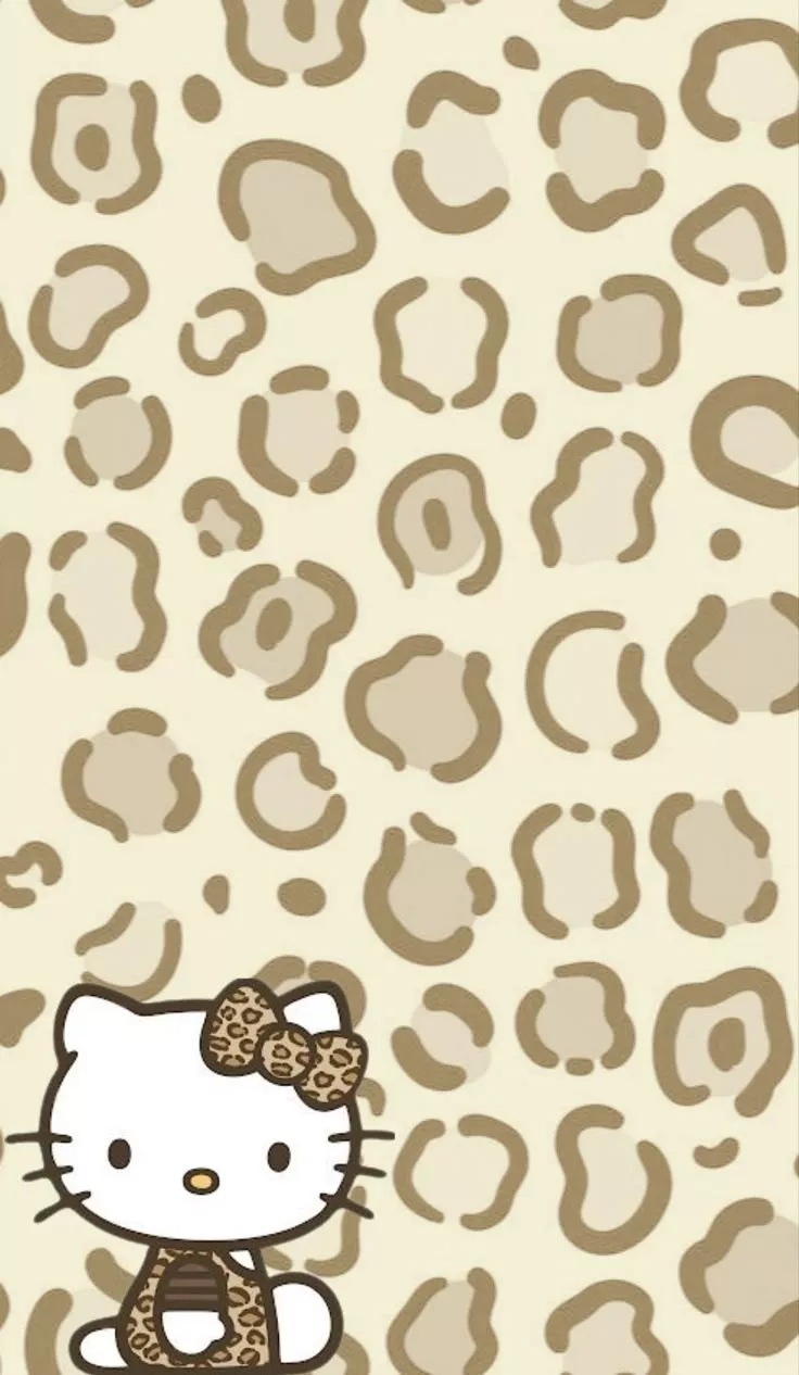 Hello Kitty Cheetah Print Wallpapers - Wallpaper Cave