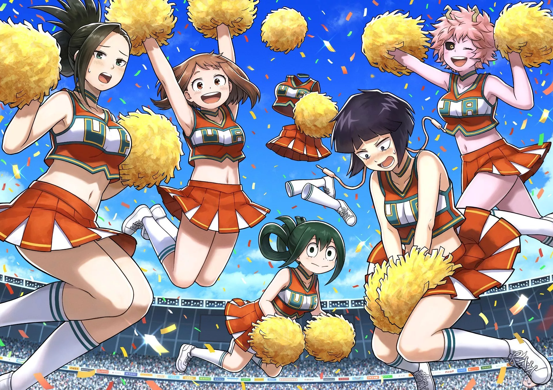 Anime Cheerleader Wallpapers - Wallpaper Cave