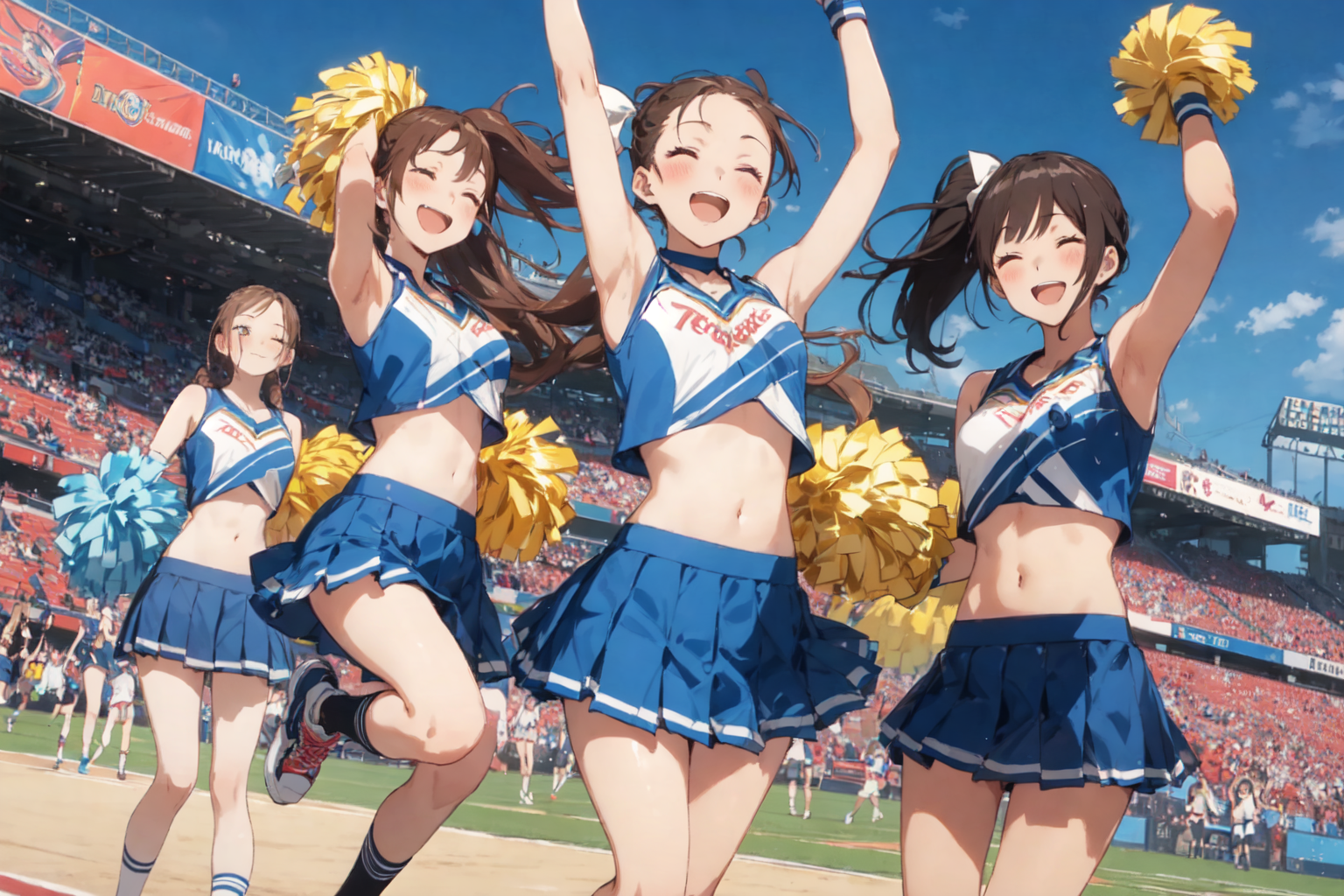 Anime Cheerleader Wallpapers - Wallpaper Cave