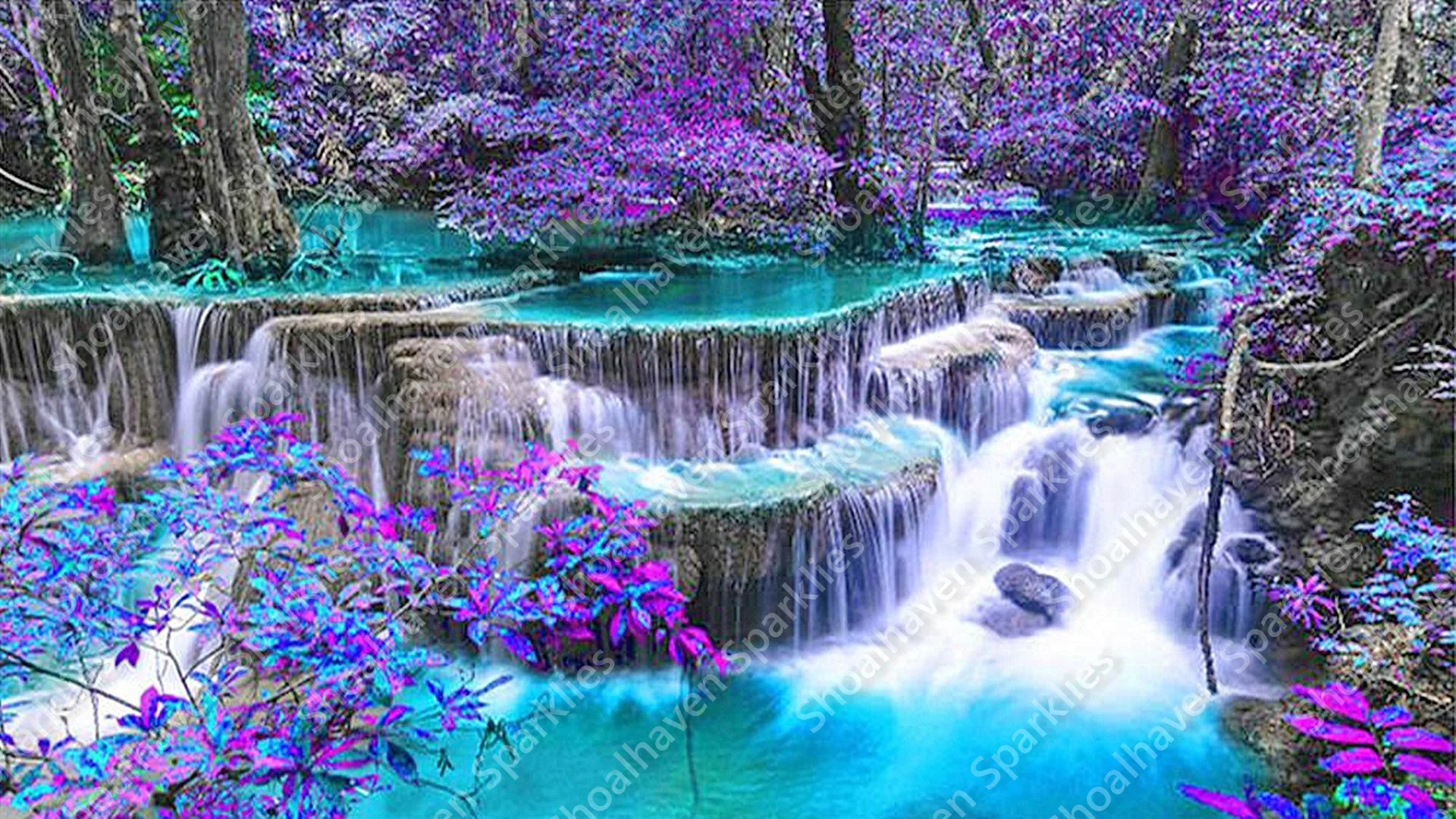 Purple Waterfall Wallpapers - Wallpaper Cave