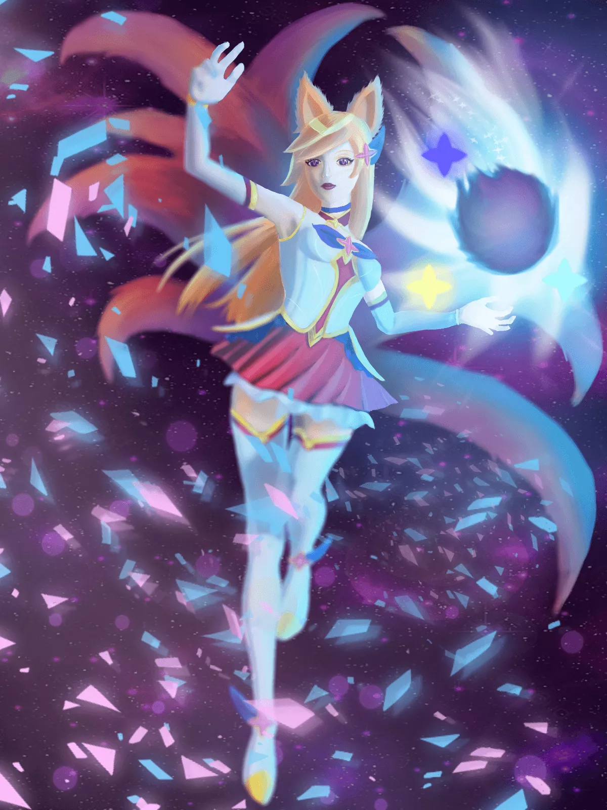 Star Guardian Ahri Wallpapers - Wallpaper Cave