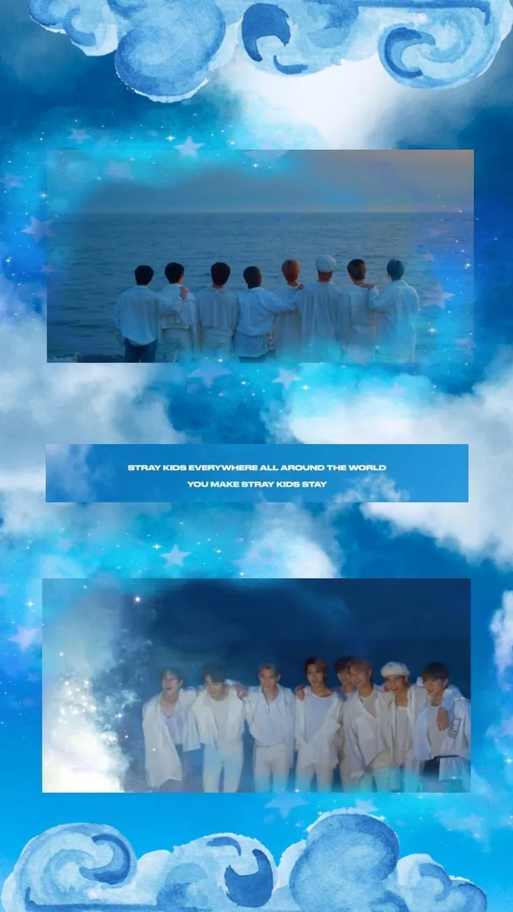 Stray Kids Blue Wallpapers - Wallpaper Cave