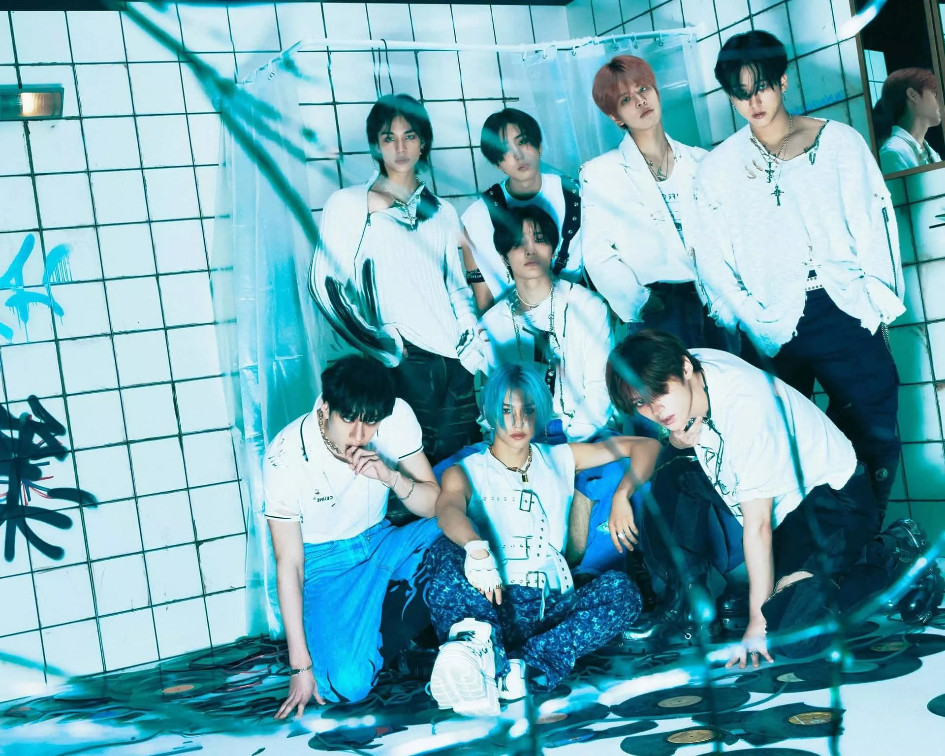 Stray Kids Blue Wallpapers - Wallpaper Cave
