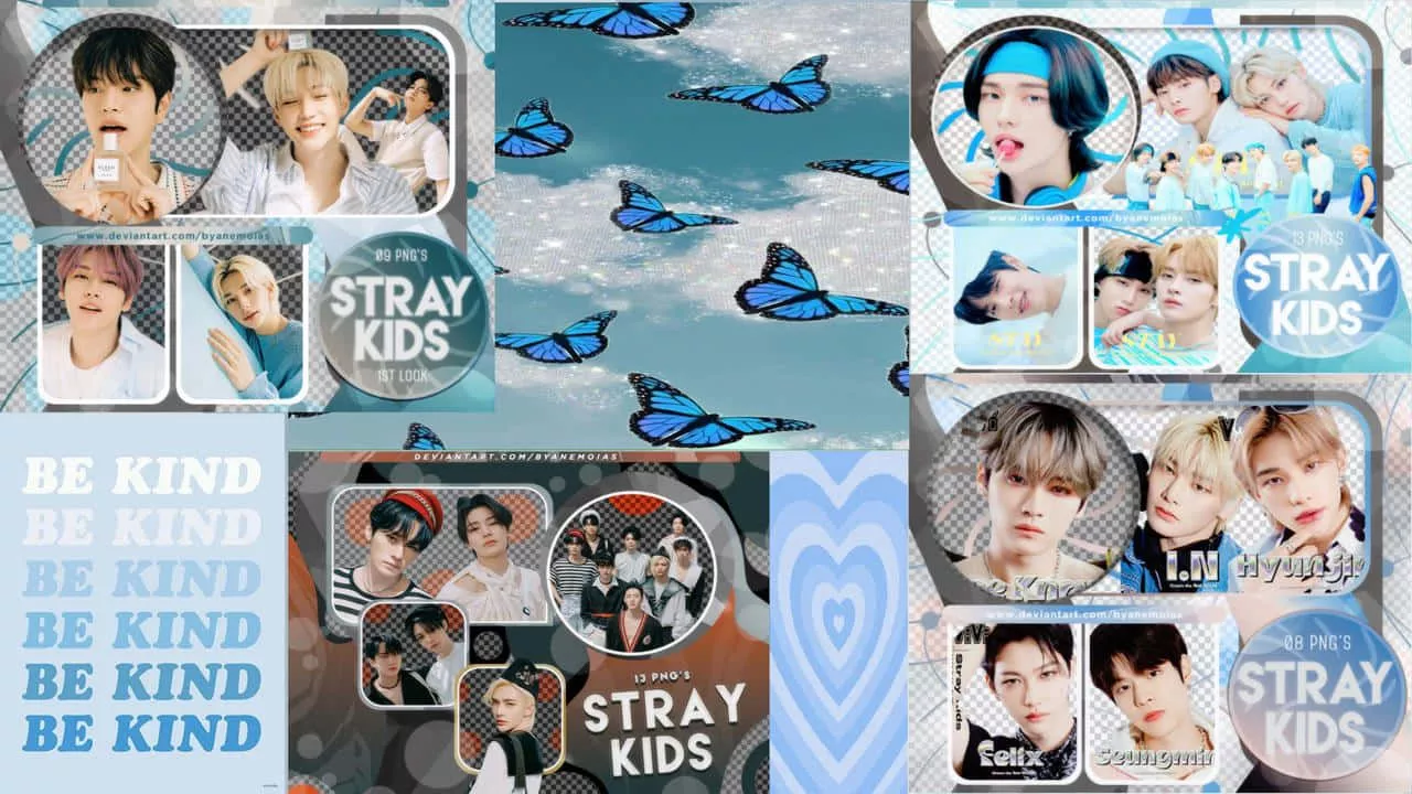 Stray Kids Blue Wallpapers - Wallpaper Cave