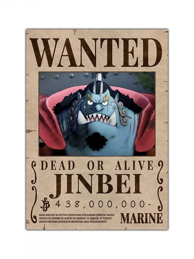 Jimbei Wanted Poster Wallpapers - Wallpaper Cave