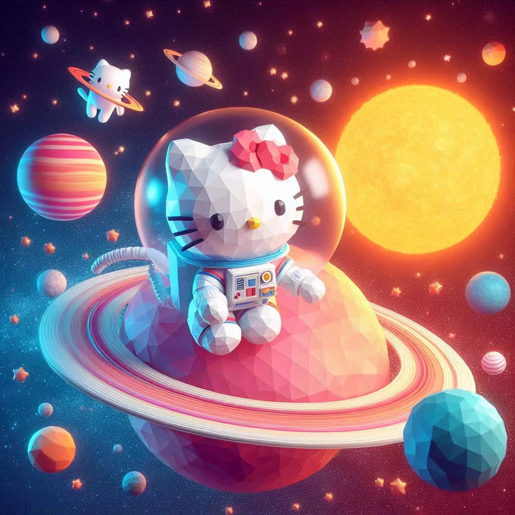 Hello Kitty Space Wallpapers - Wallpaper Cave