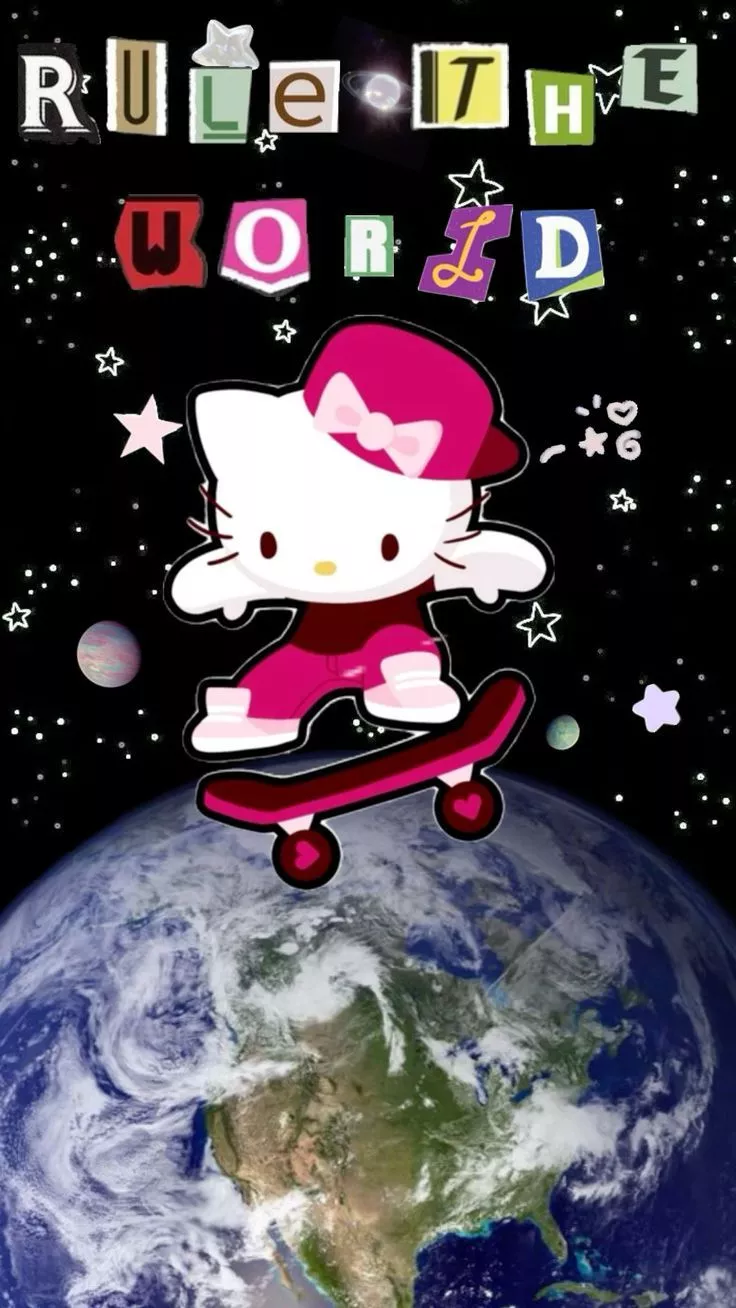 Hello Kitty Space Wallpapers - Wallpaper Cave