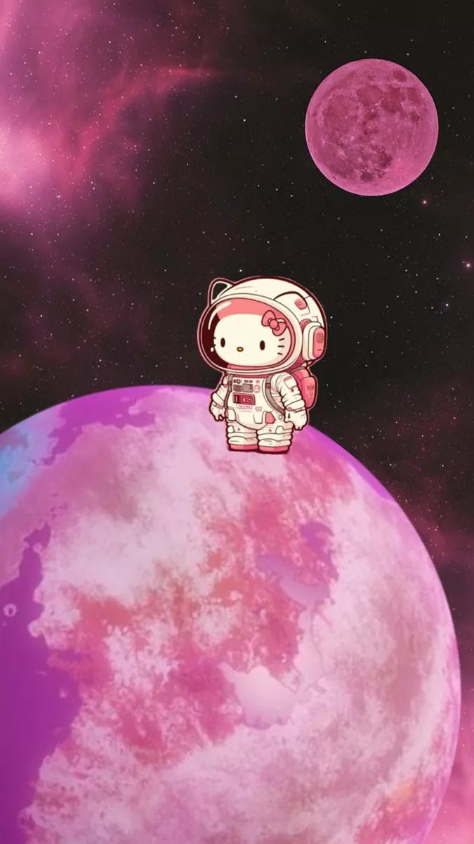 Hello Kitty Space Wallpapers - Wallpaper Cave