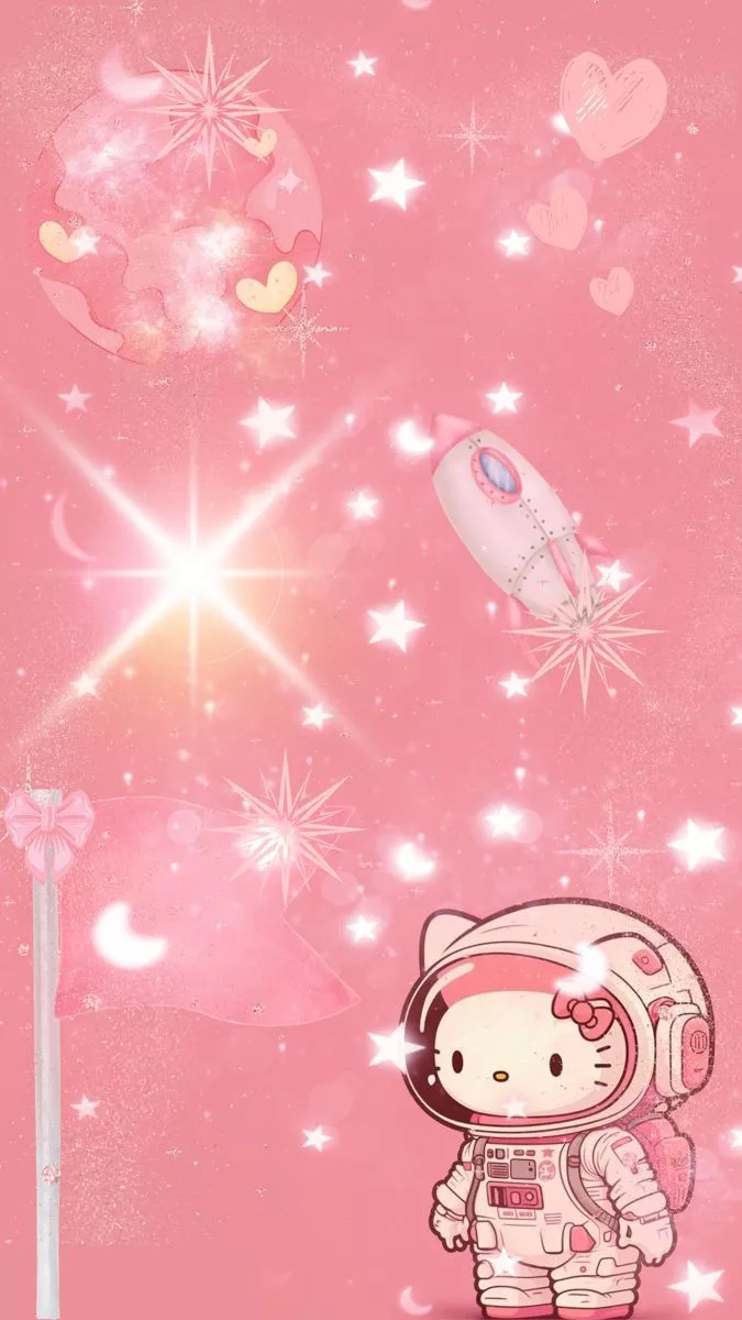 Hello Kitty Space Wallpapers - Wallpaper Cave