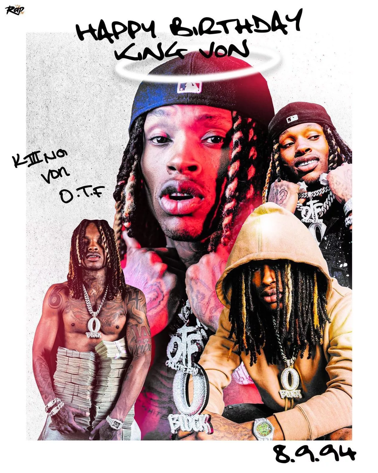 King Von Collage Wallpapers - Wallpaper Cave