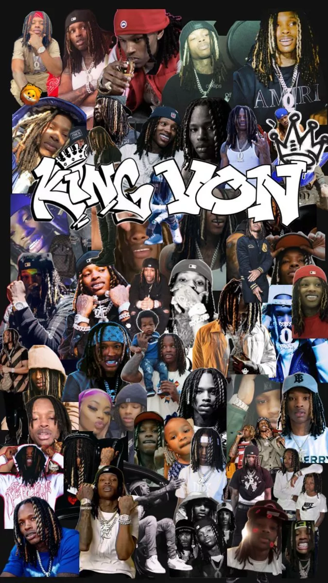 King Von Collage Wallpapers - Wallpaper Cave